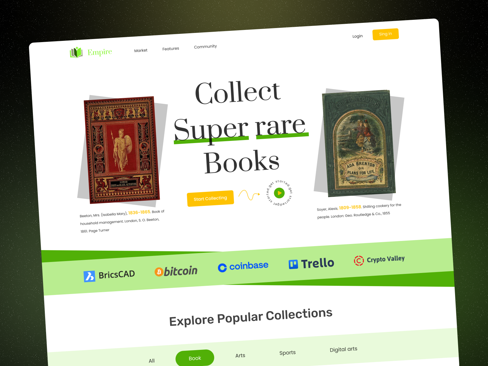 Super Rare. Book Collect website by Saiful Islam Shawon on Dribbble