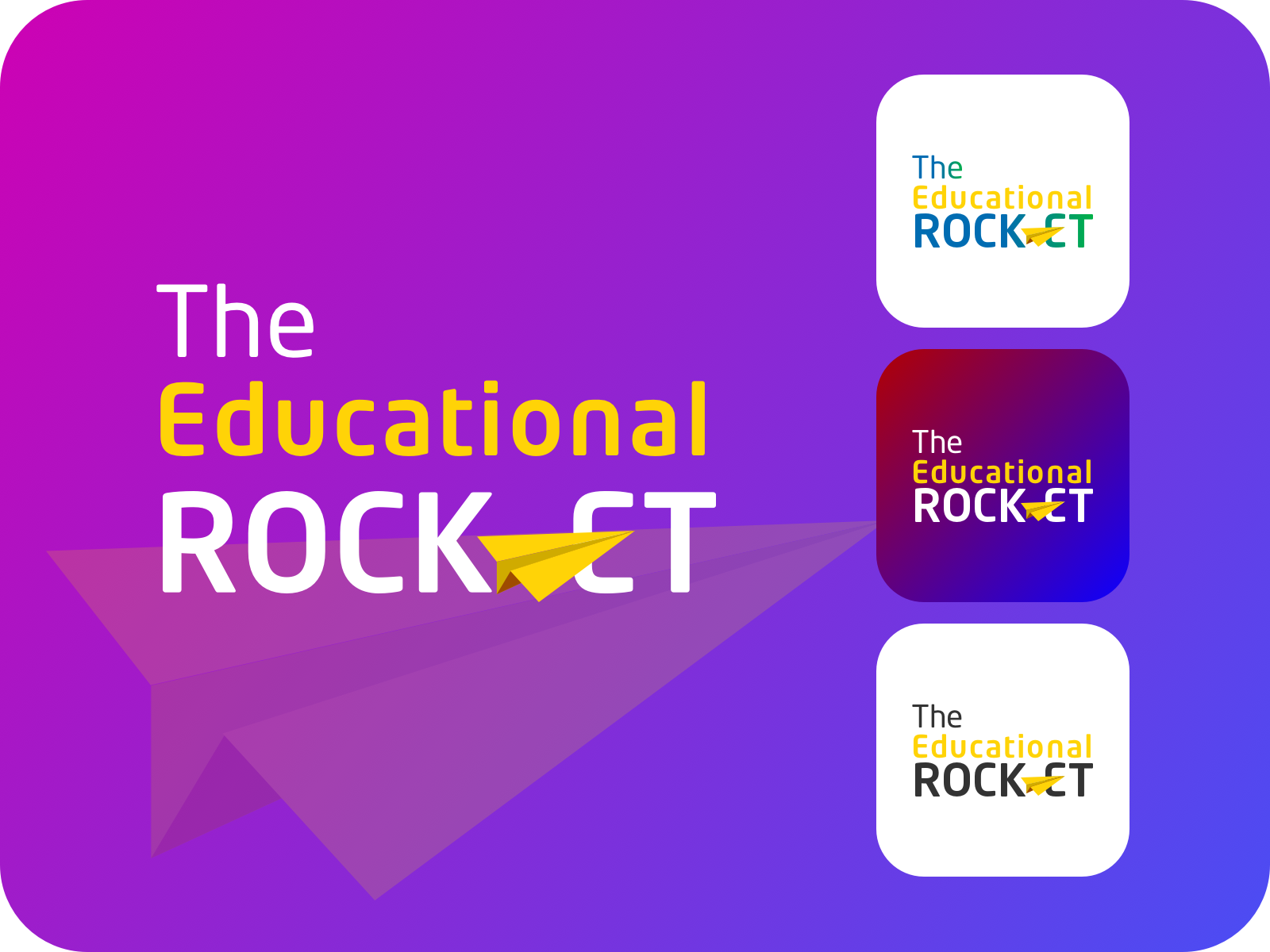 YouTube channel logo : The Educational Rocket by Amjad Hussain | Senior ...