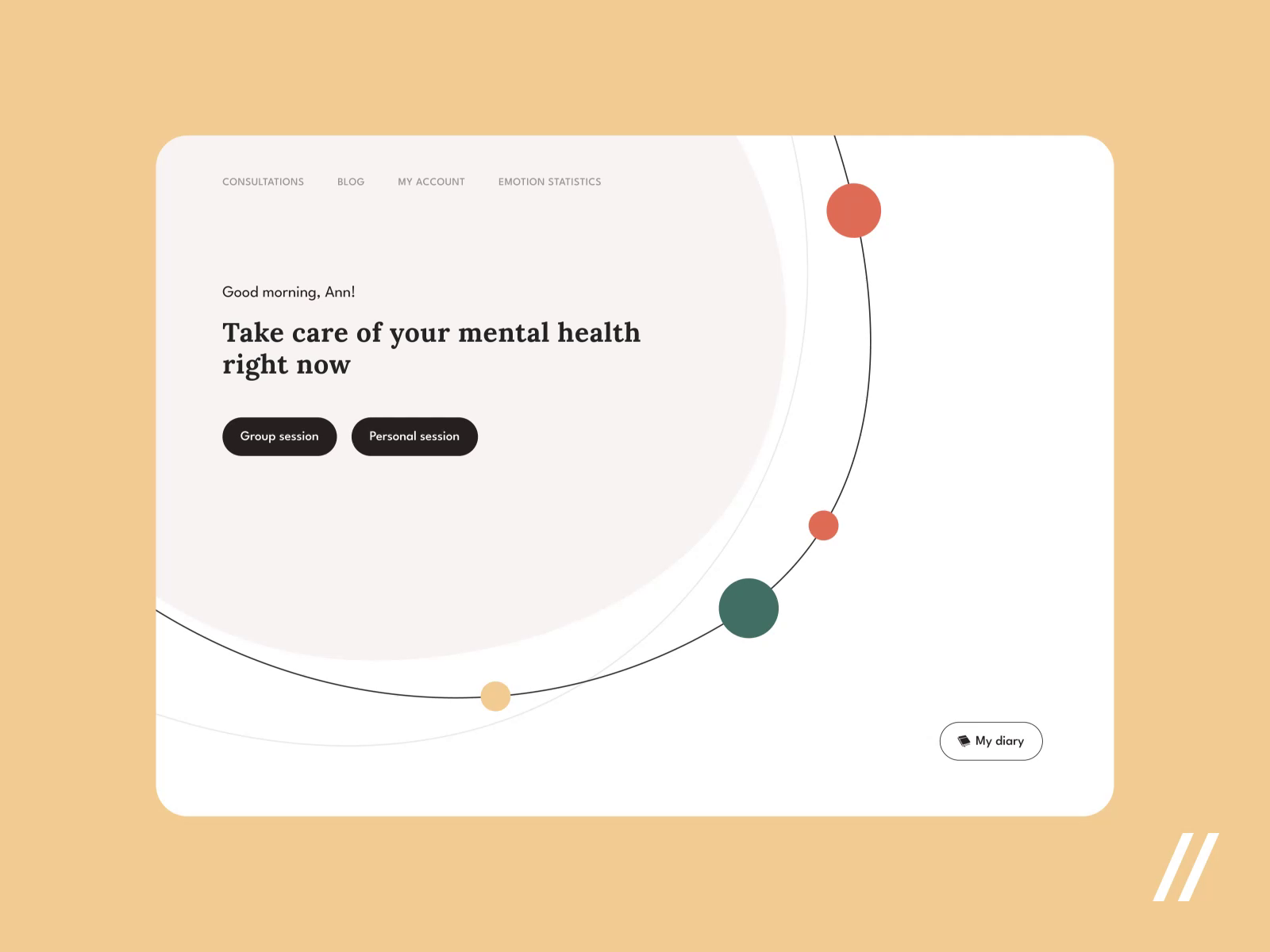 Mental Health Platform by Purrweb Agency for Purrweb UI/UX Agency on ...
