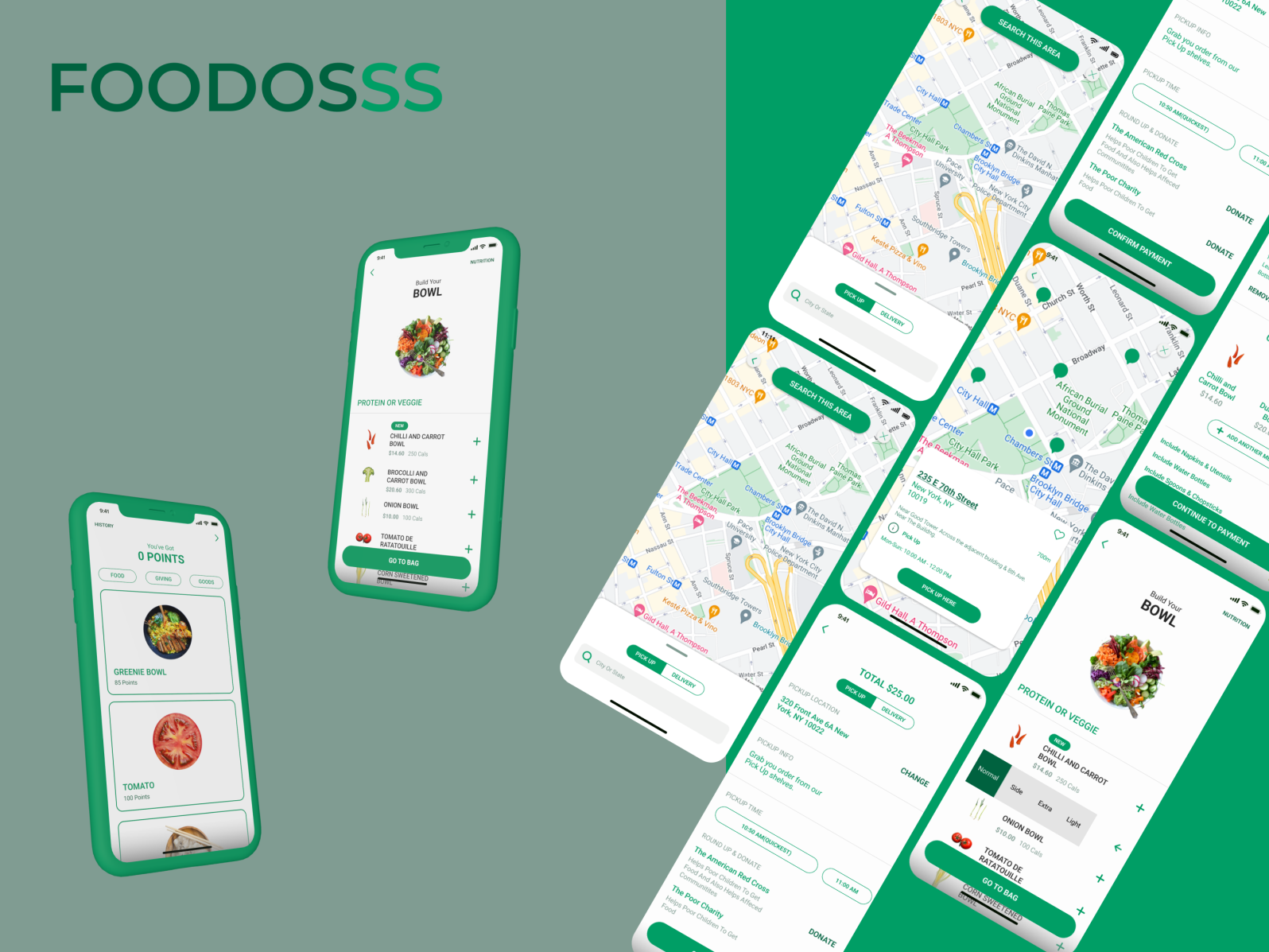 Food Ordering App - Foodos by Naqshab on Dribbble