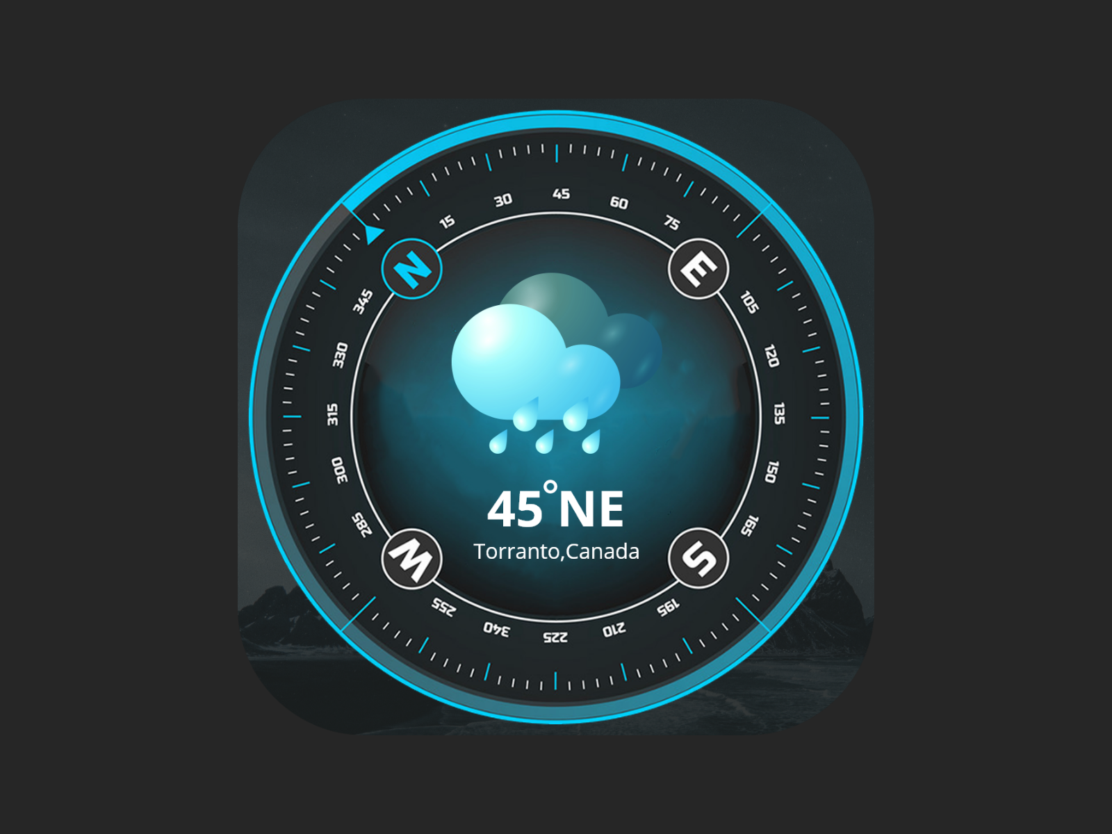 Weather theme icon design by Ekta Kapadiya on Dribbble