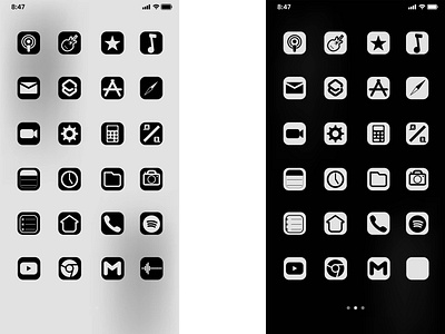 Custom ios icons by Bilal Shakoor on Dribbble