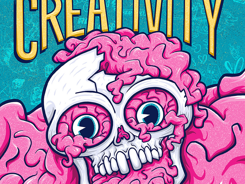 Let That Creativity Flow by Tom Szorady on Dribbble