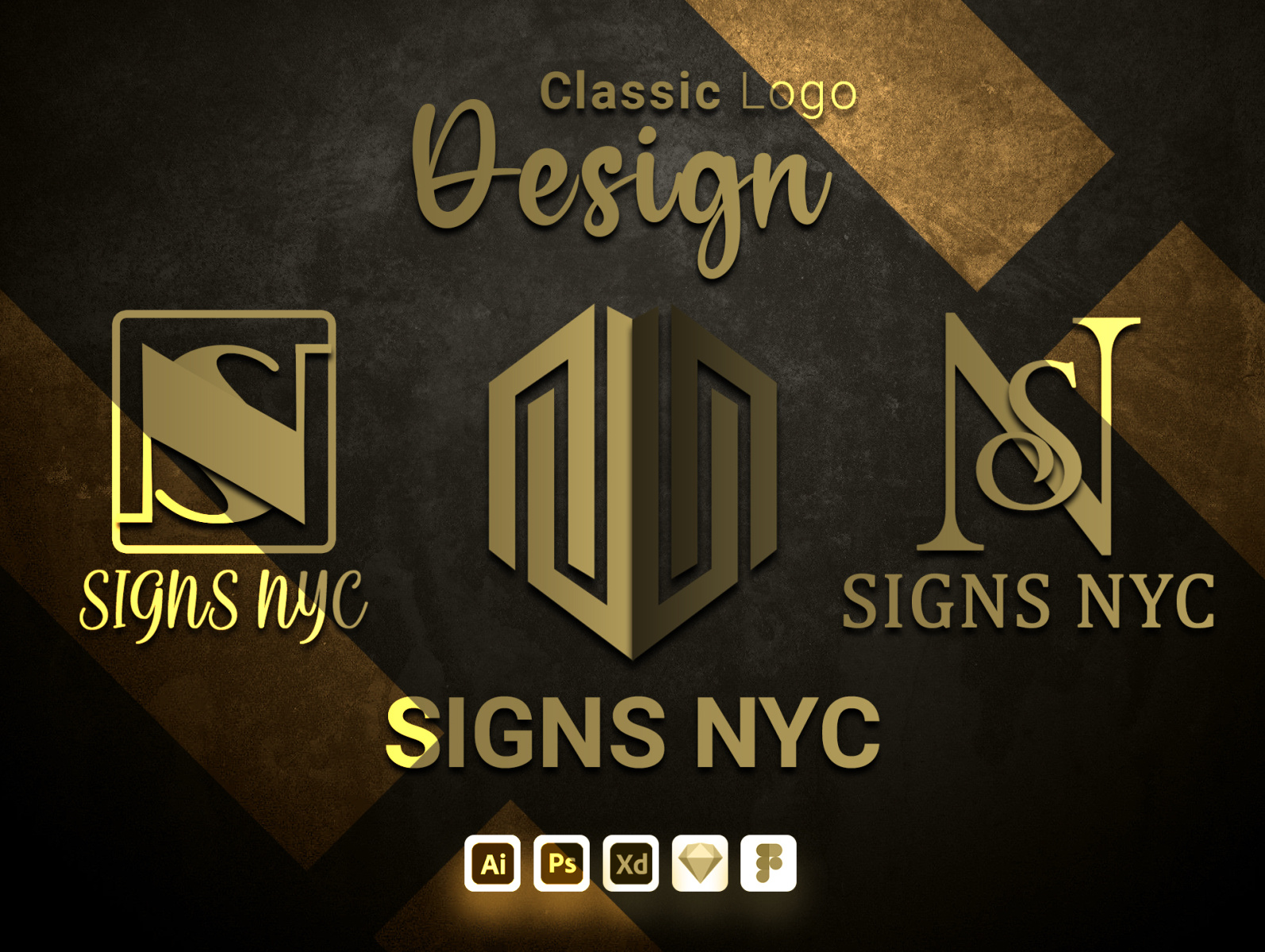 Classic Logo Design by Muhammad Aleem on Dribbble