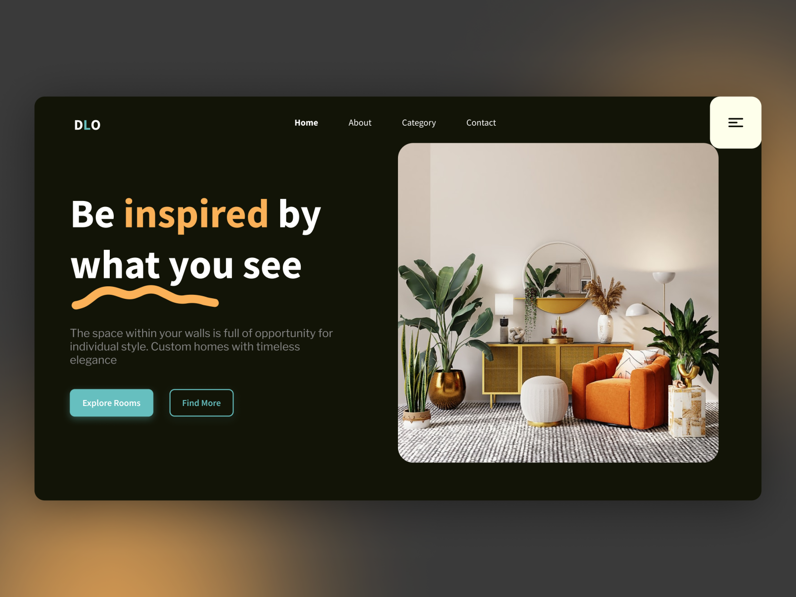 DLO - An Interior Decorator Banner by Priyanka on Dribbble