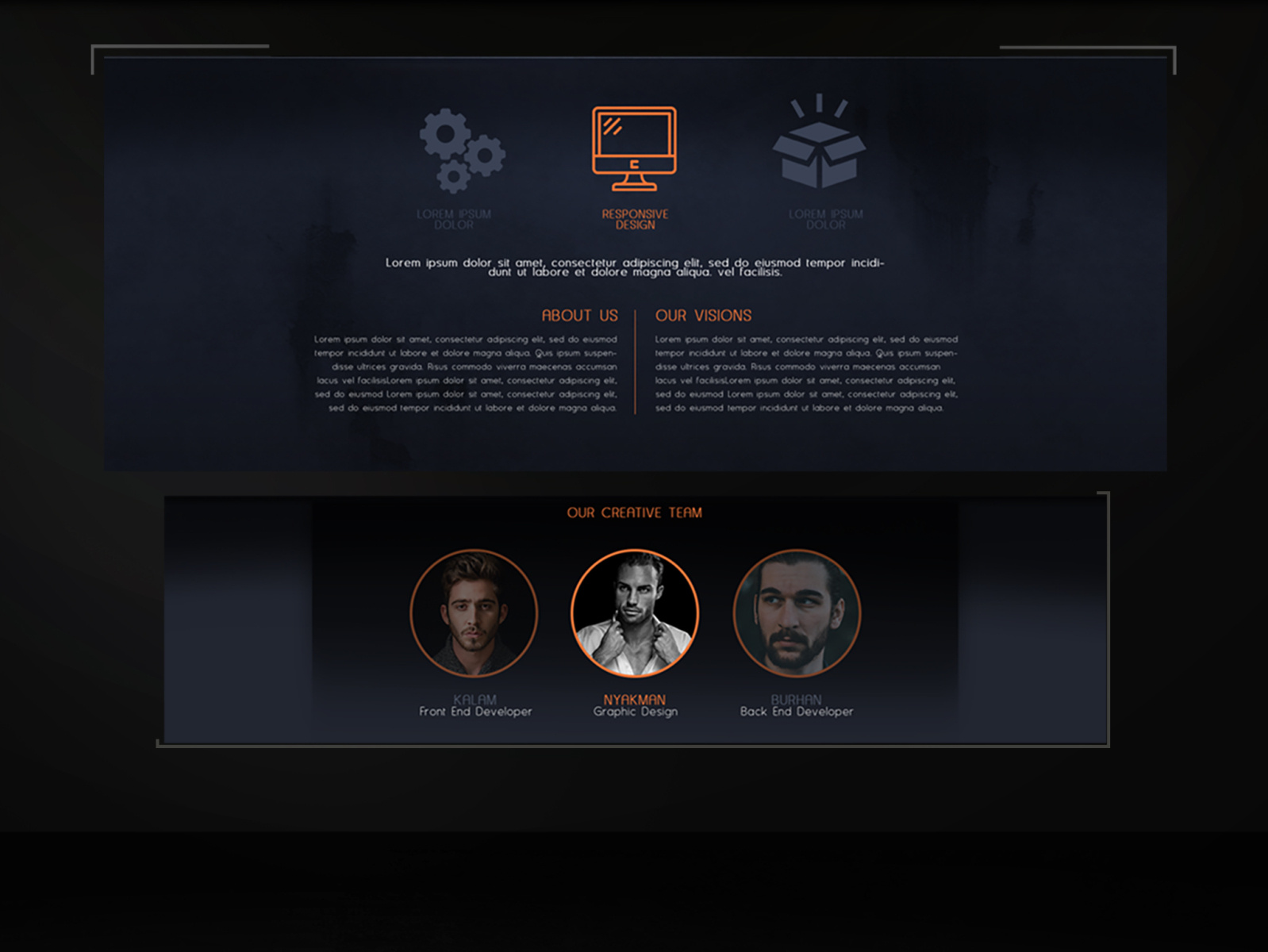 Portfolio UI / UX design by Nanggroe Scripting on Dribbble
