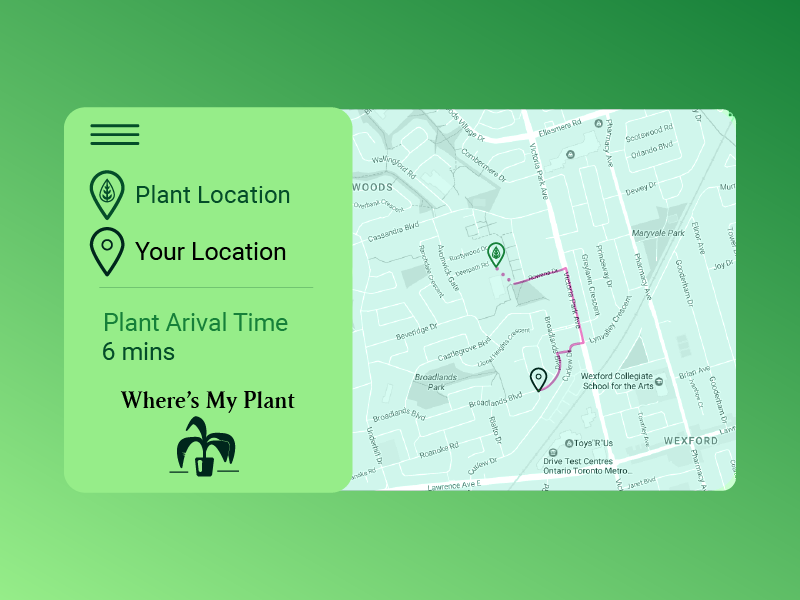 Daily Ui 020 Location Tracker by Michael Volkwijn on Dribbble