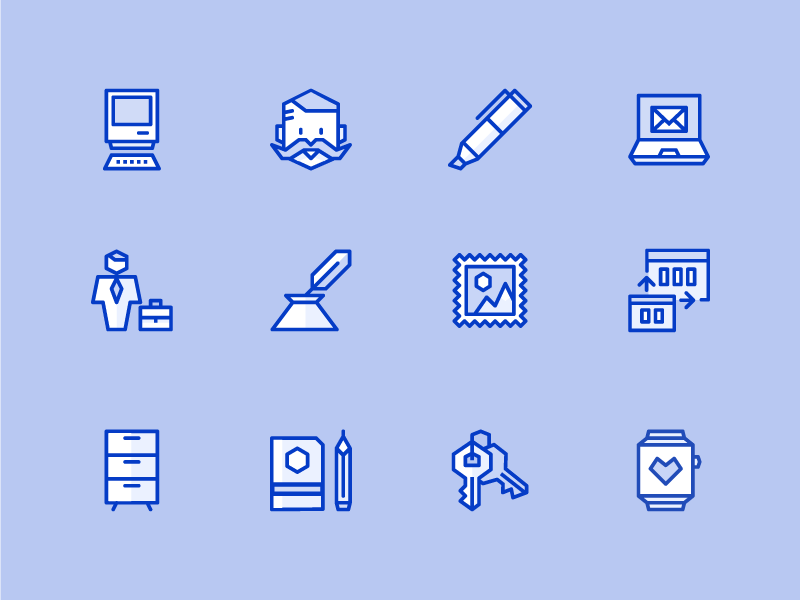 Ego Icons - Color by Streamlinehq on Dribbble