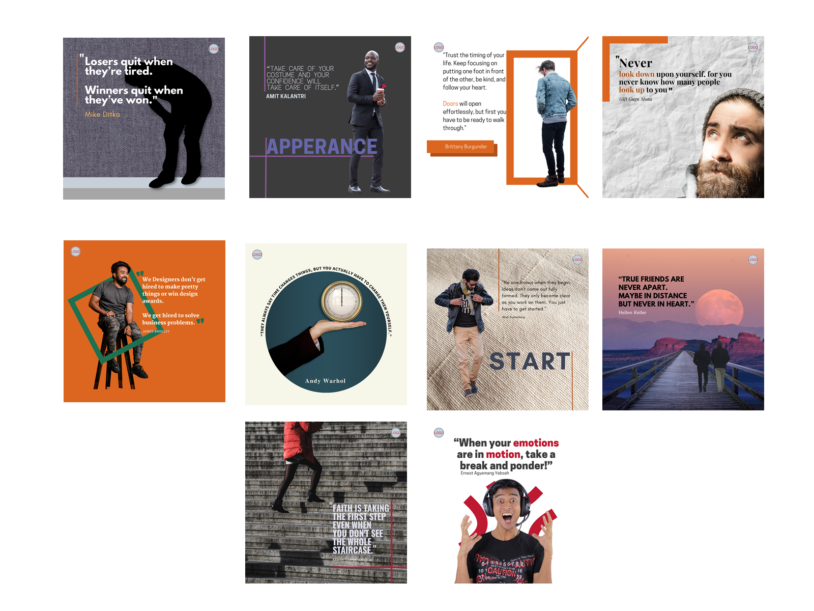 IG POST QUOTE CANVA USE by Alvin on Dribbble