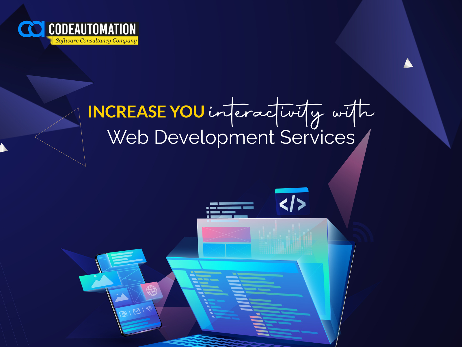 Increase your Interactivity with Web Development Services by Code ...