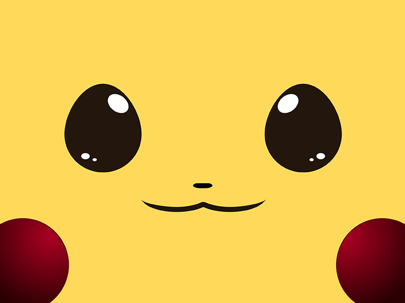 Pikachu Face Wallpaper
