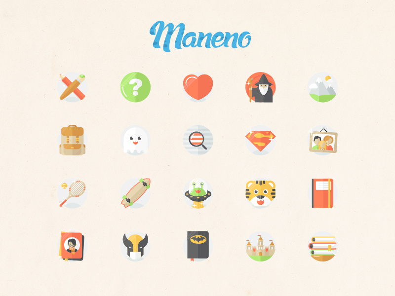 Maneno icons by Cosa Nostra on Dribbble