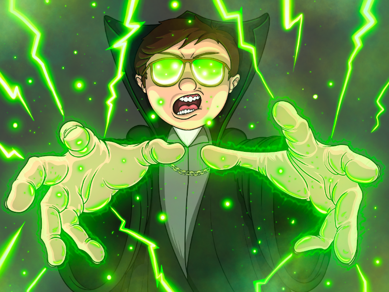 Wizard Master from Nightmare on Elm St 3 (1987) by Joe Payton on Dribbble