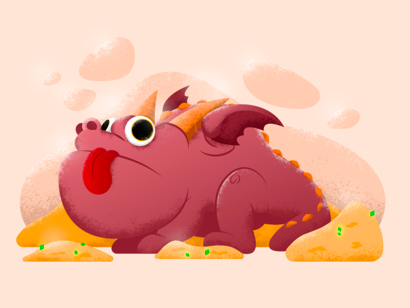 Dragon by Ben Sch on Dribbble