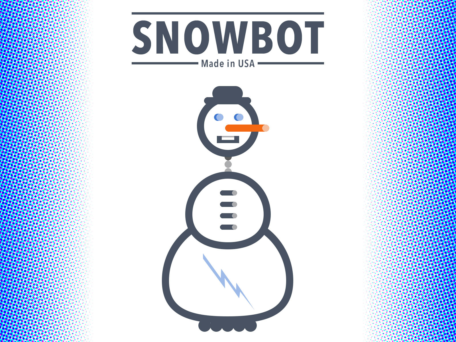 Snowbot by Kevin McCaul on Dribbble