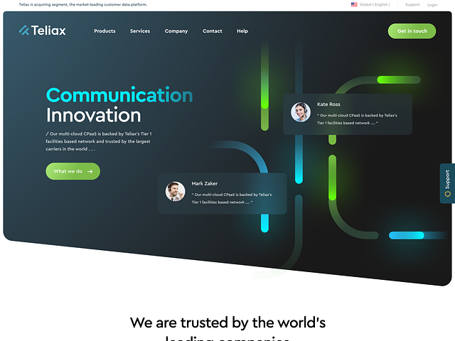 Communication Platform by Kalovskiy Dmitry 🇺🇦 on Dribbble