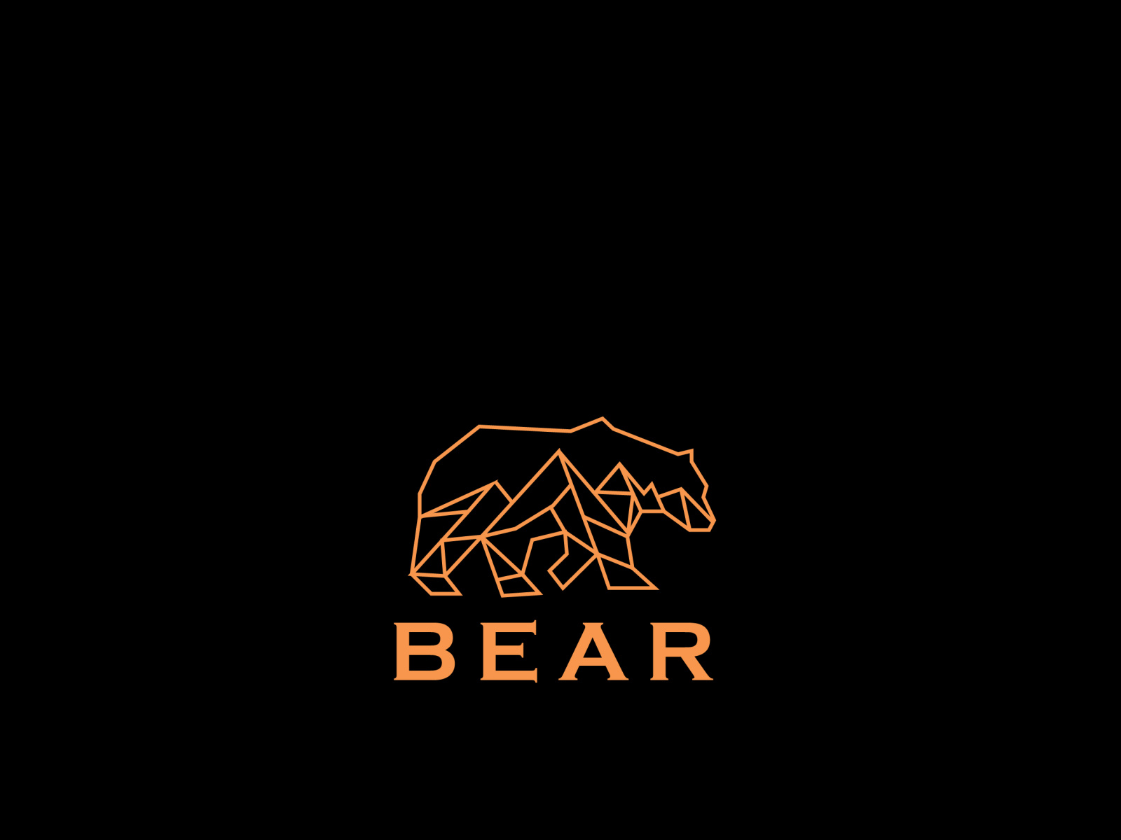 Logo Design | Bear by Creative_visualfx on Dribbble