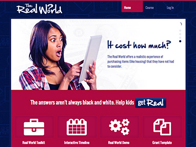 The Real World by Jason Cooper on Dribbble