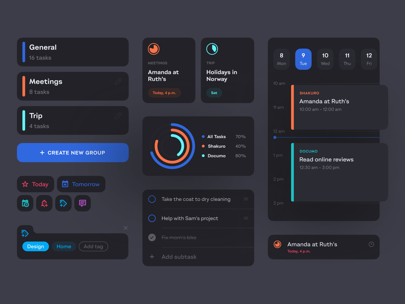 To Do List App UI Pattern By Shakuro On Dribbble