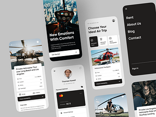 Aircraft Rental App by Shakuro on Dribbble