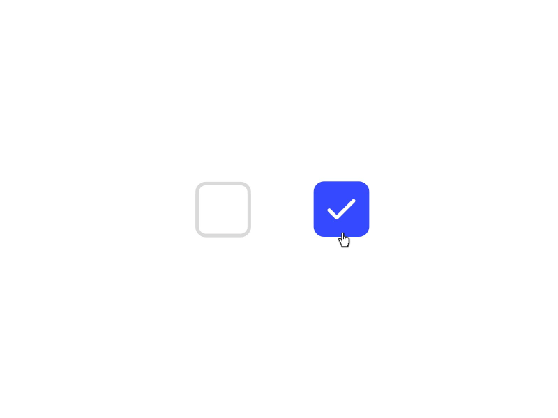 Checkbox transition by Shakuro on Dribbble