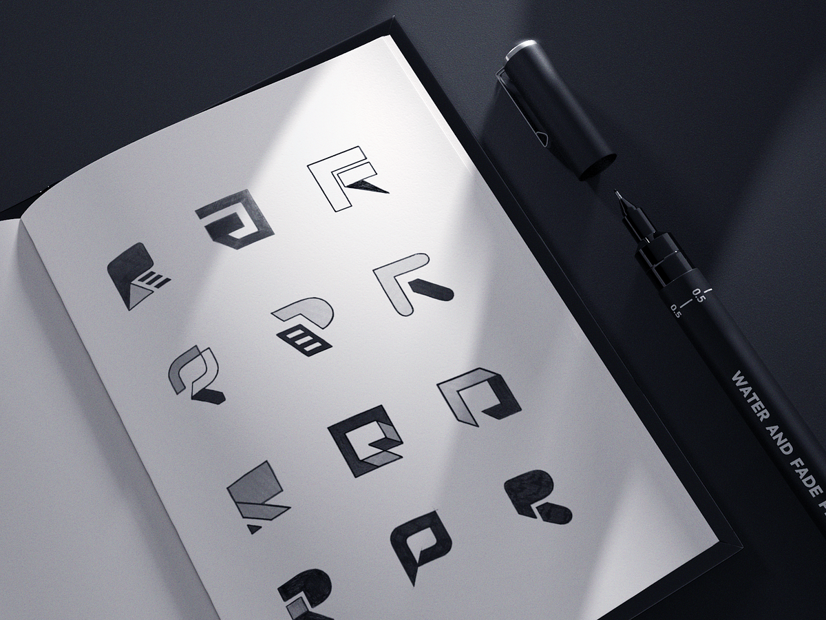 Logo Iteration Process by Shakuro on Dribbble