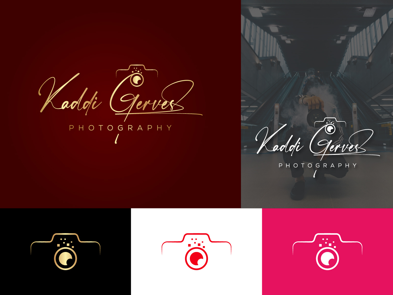 Photography Logo design vector inspiration by Design_store78 on Dribbble