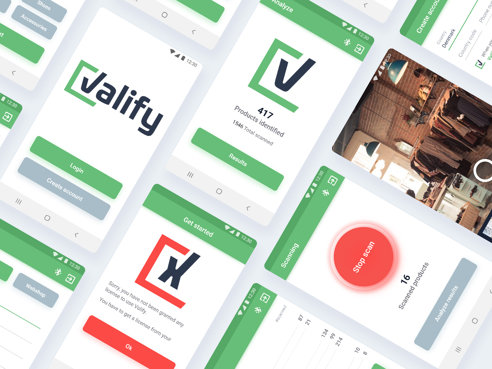 Valify App UI Design by Simon Kallehave Ghomri on Dribbble