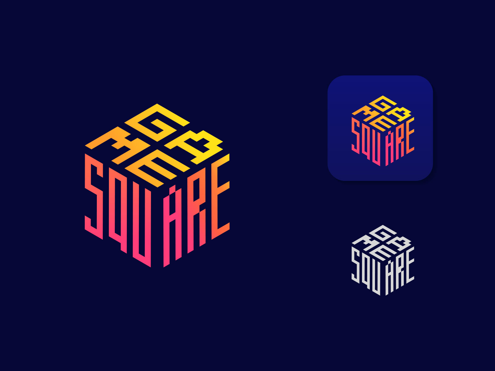 GameSquare Logo Design by Anna Sergeenko on Dribbble