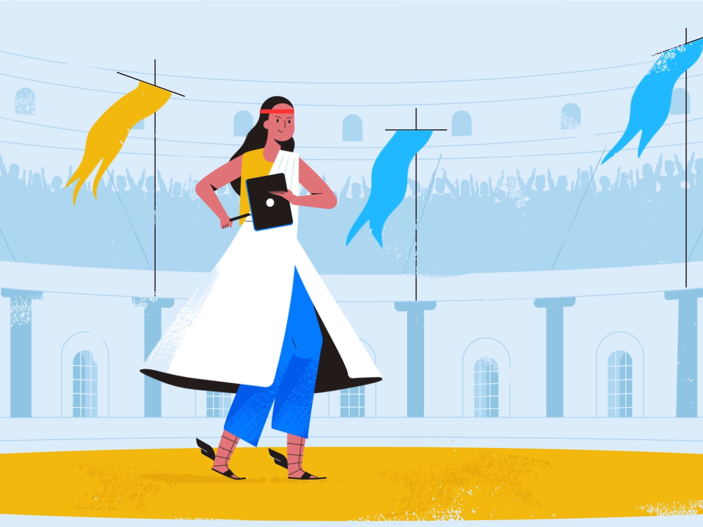 Arena Setting by Vidico for Vidico Agency on Dribbble