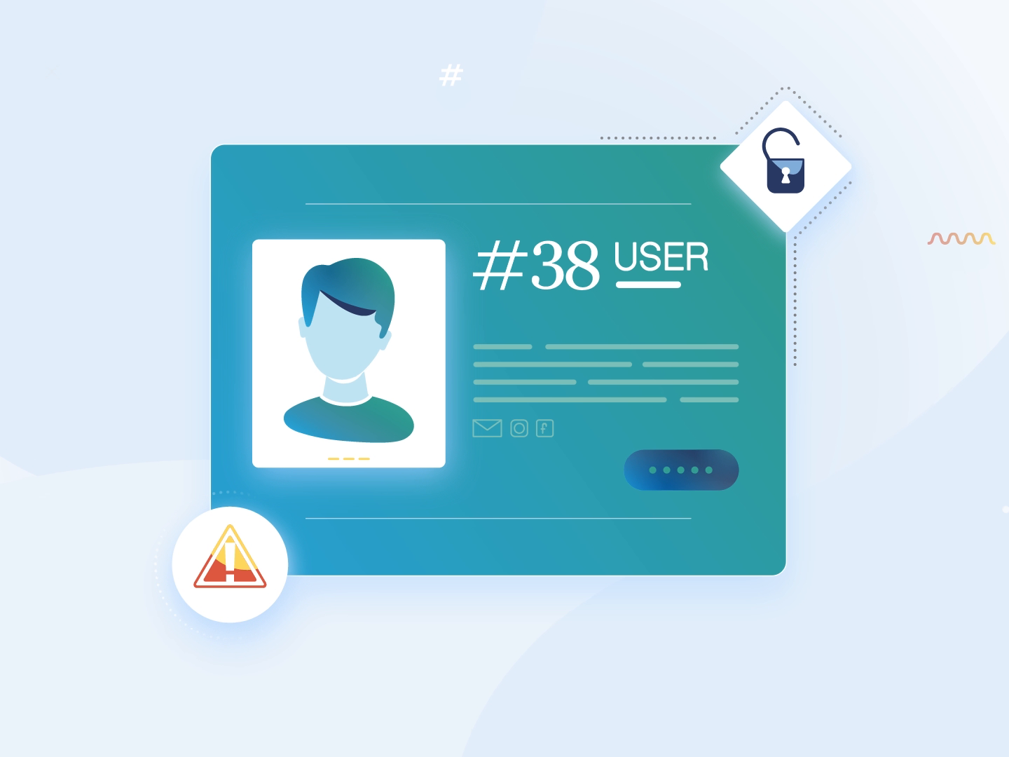 User Profile by Vidico on Dribbble