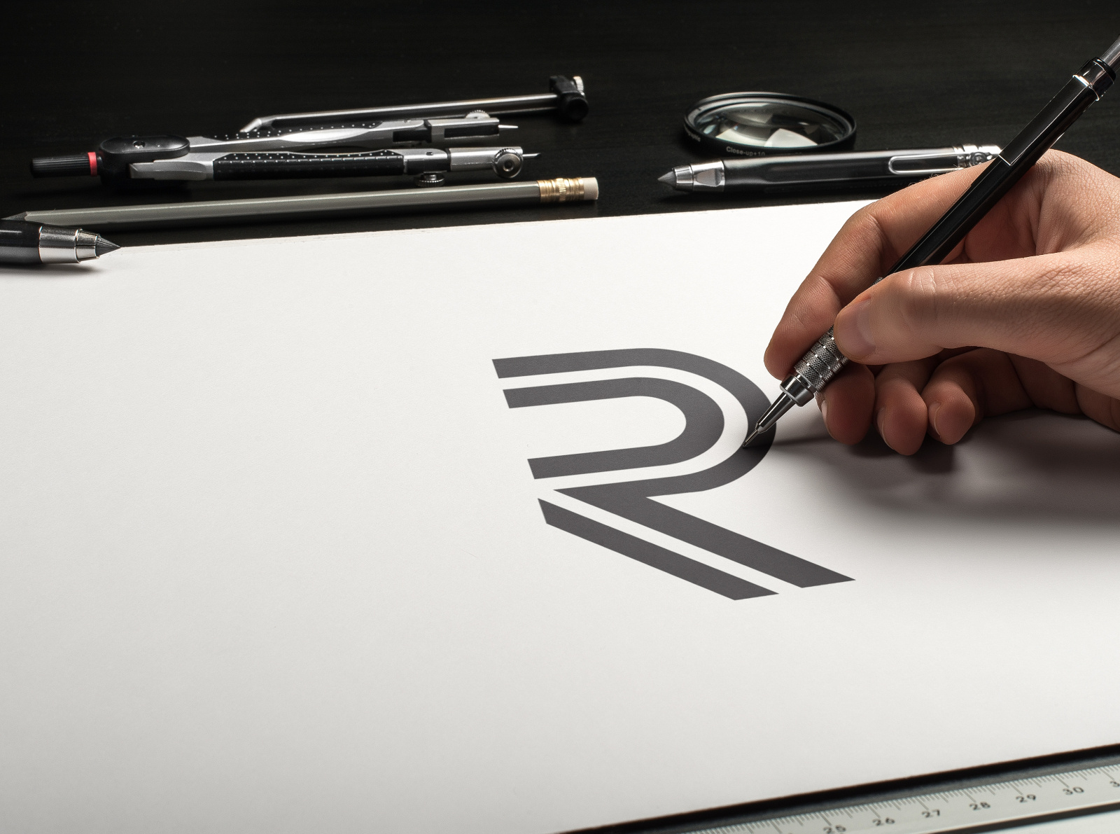 LETTER MARK LOGO by Hasnat Ahmad on Dribbble