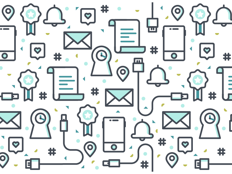 Digital Marketing Patterns by Vy Tat on Dribbble