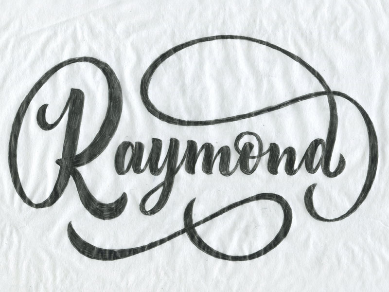 Lettering Practice by Ray Mawst on Dribbble