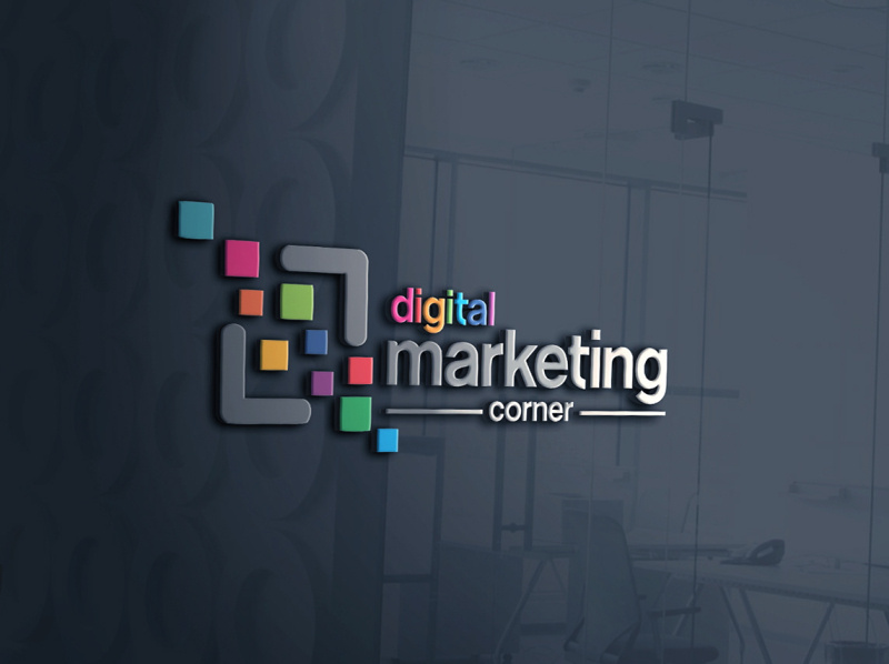 digital marketing logo by Mohsin on Dribbble