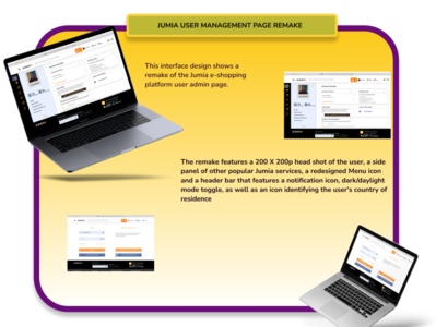 Jumia User Management Page Remake by Godwin Okwong on Dribbble