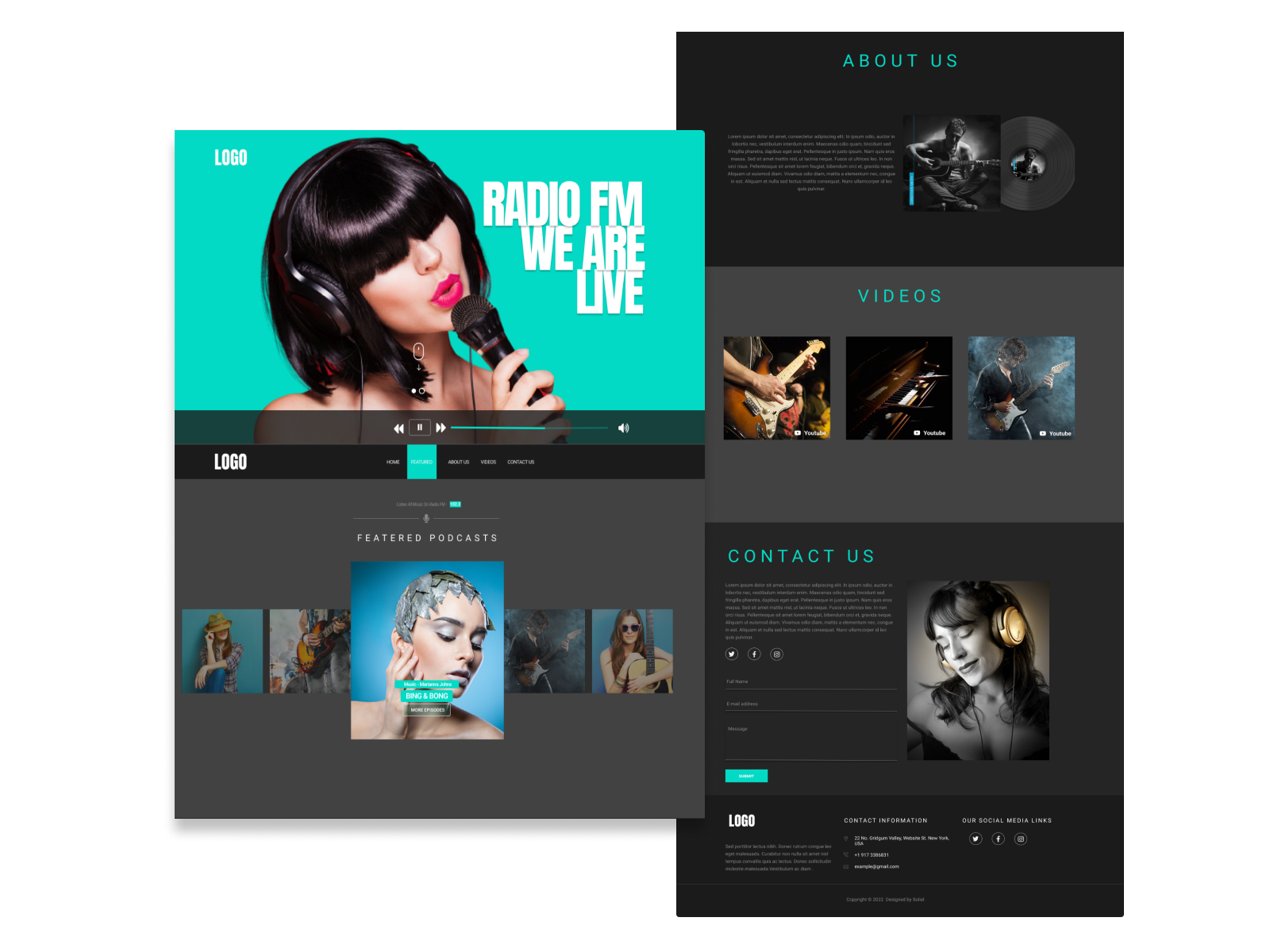 Radio FM by Kaweeja Saransi on Dribbble
