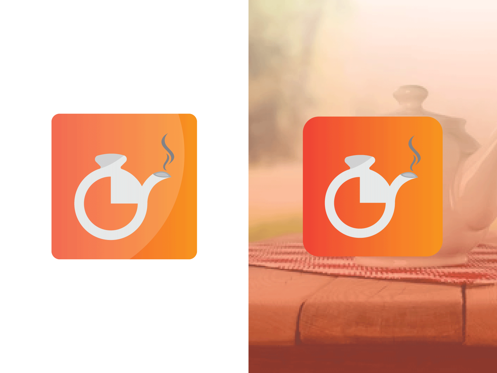 Tea Time logo design by Mir Ikbal hossen on Dribbble