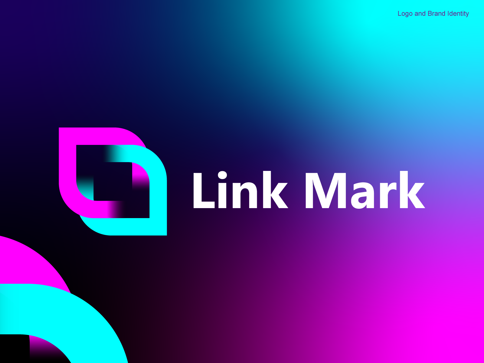 Link logo mark by Mir Ikbal hossen on Dribbble