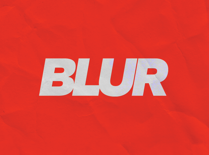 BLUR Logo by Nathan Grey Betts on Dribbble