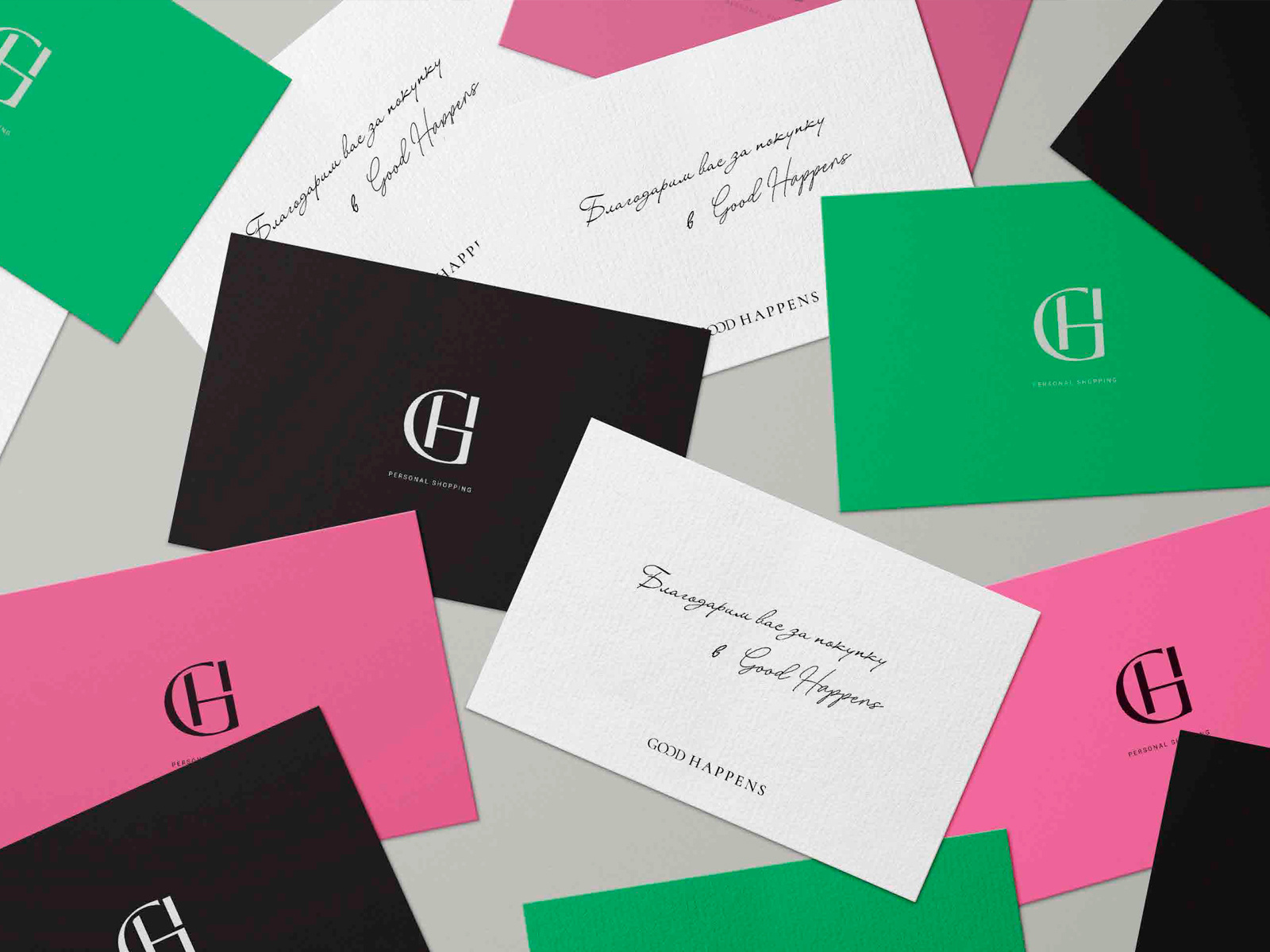 Design branding cards by Alina on Dribbble