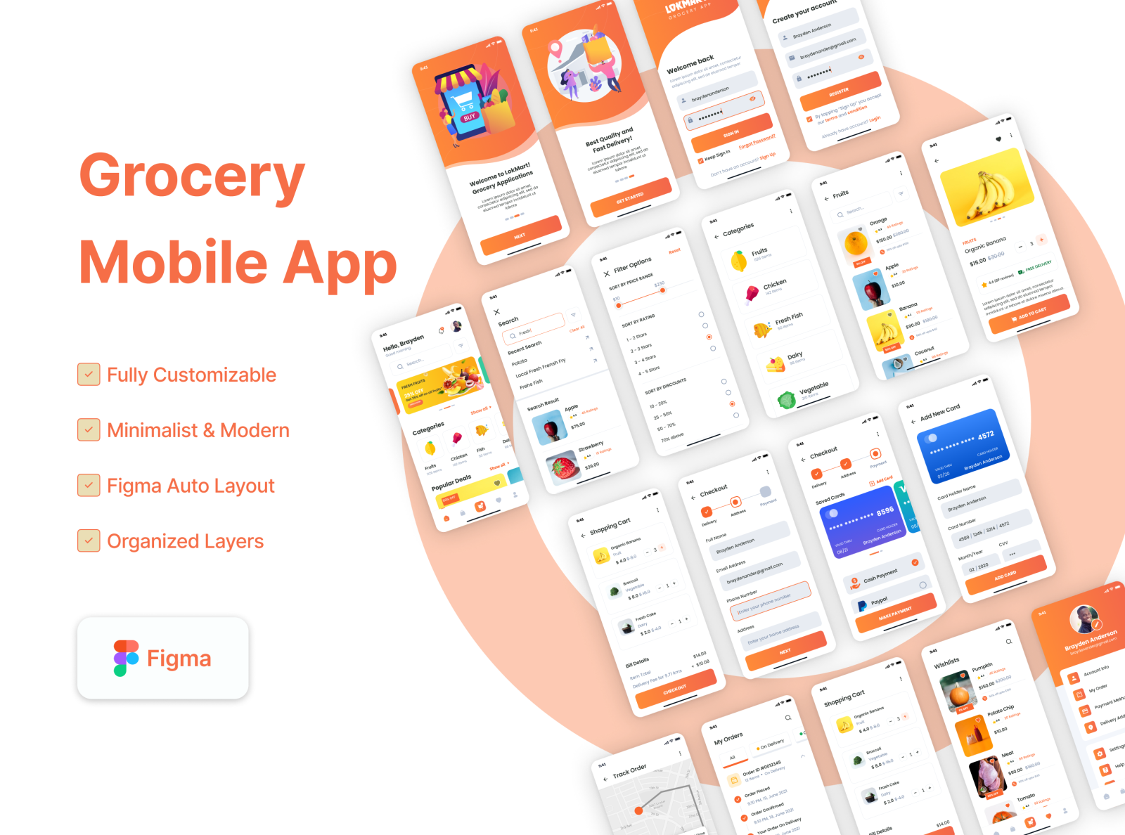 Grocery Mobile App by Mohd Basit on Dribbble