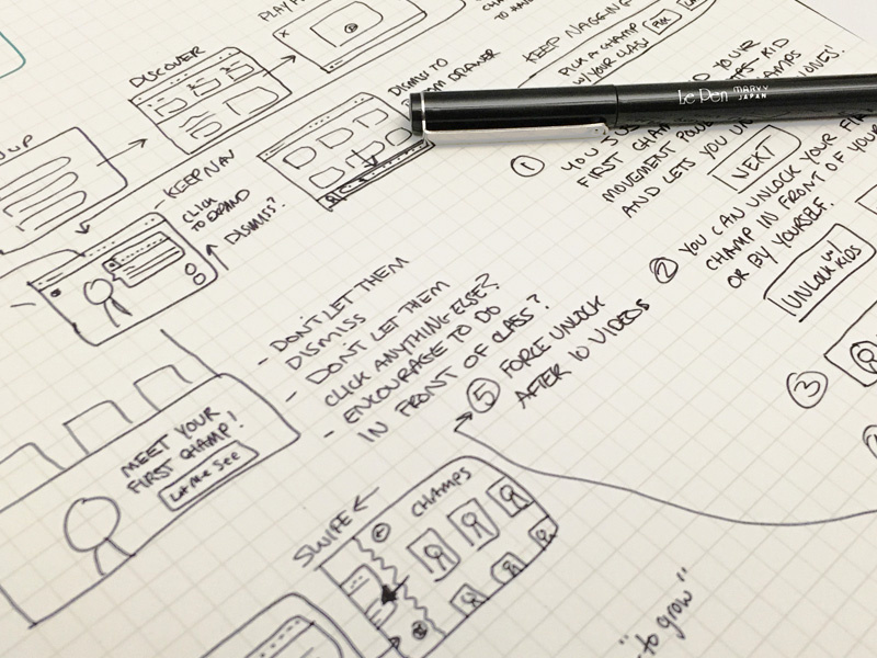 Sketchin' flows by Jason O'Brien on Dribbble