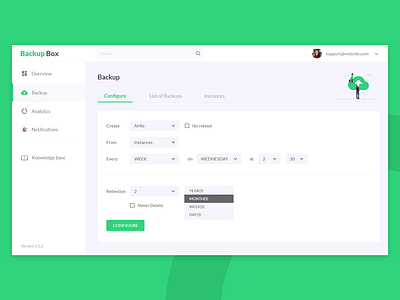 Browse thousands of Backup images for design inspiration | Dribbble