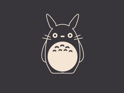 Totoro by Viviane Valenta on Dribbble
