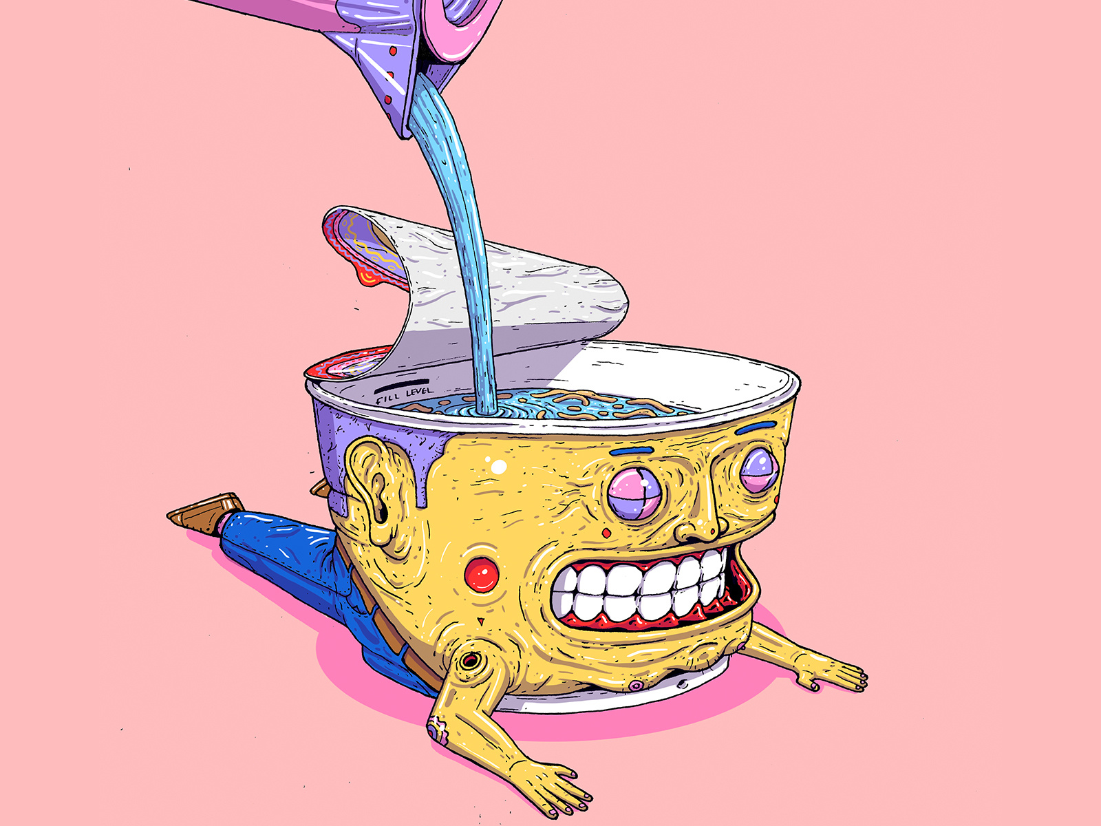 Ramen Boy by Sam Drew on Dribbble