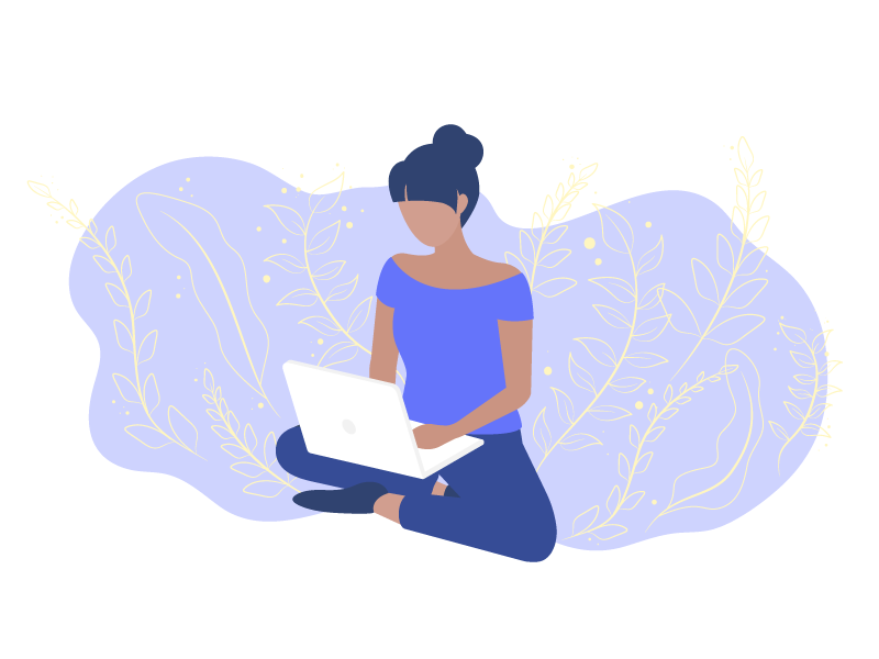 Peaceful Work Environment by Nina Aubert on Dribbble