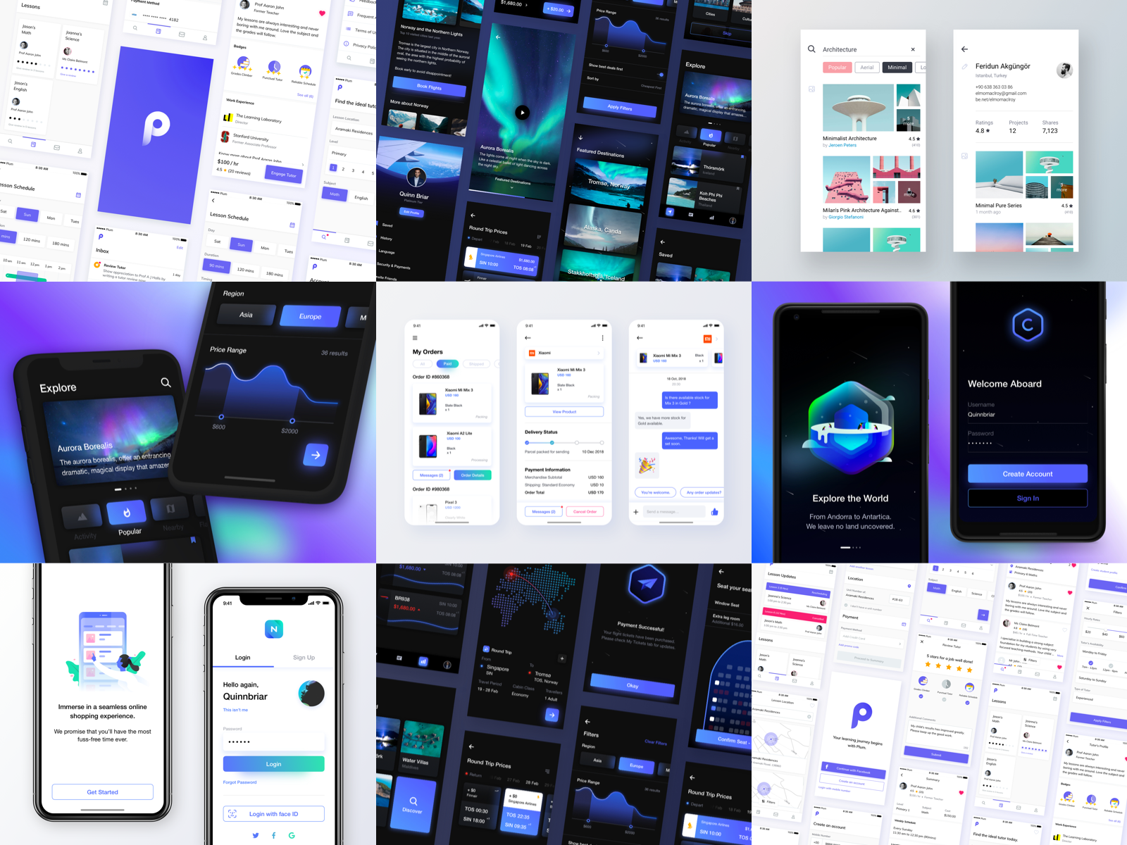 My Top 9 for 2018 by Left Aligned for DCU on Dribbble