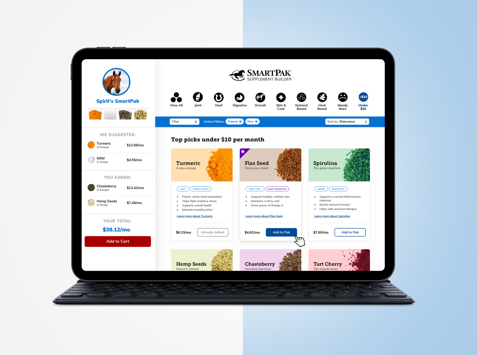 Ingredient / Product Shopping Concept by Evan Goncalo on Dribbble