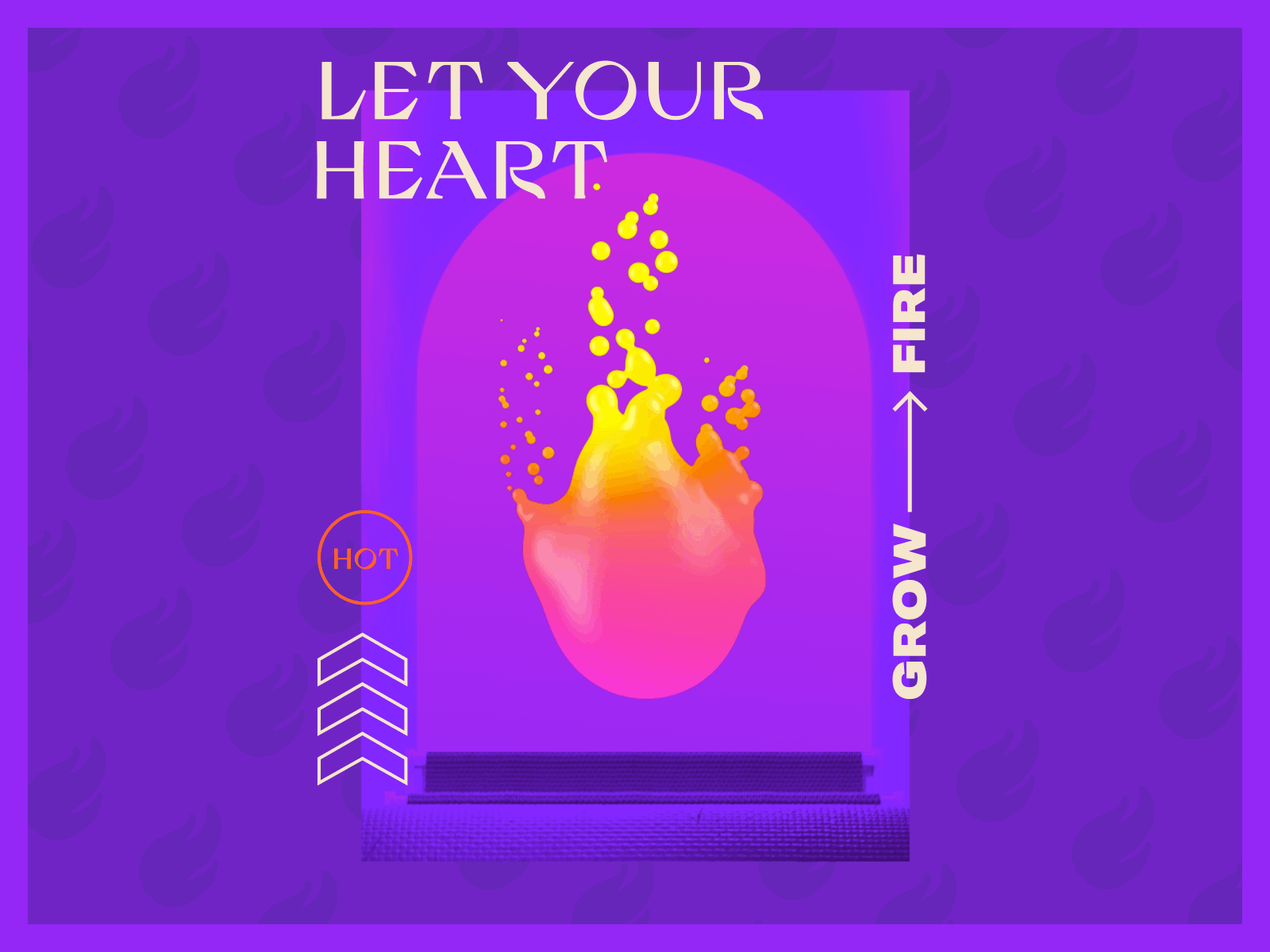 Grow Fire by Joo Woo on Dribbble